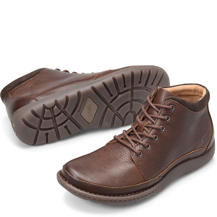 Men's Nigel Boots - Brown - H48306 – famous-brands-outlet-ny